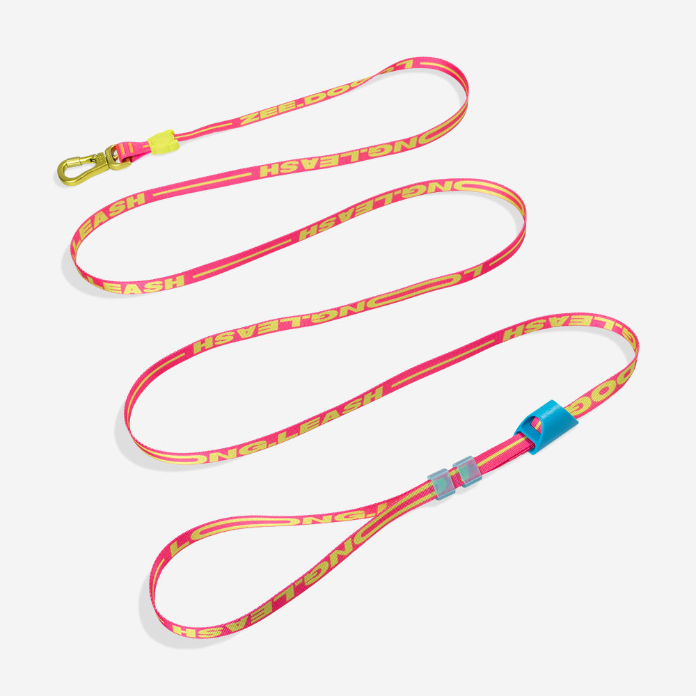 Zee.Dog Adjustable Length Long Dog Leash - 5.75ft. - 10ft. - Drago