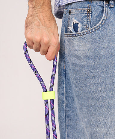 Hands-Free Dog Leash – Waist & Crossbody Adjustable – Zee.Dog Tokyo Purple