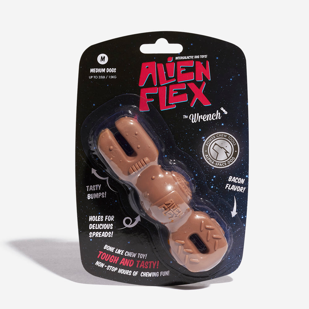 Nylon Dog Toy | Wrench - Alien Flex – Zee.Dog