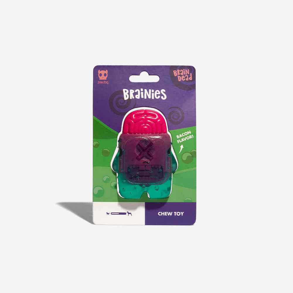 Zee.Dog | Brain Dead Dog Toy | Durable Dog Chew Toy