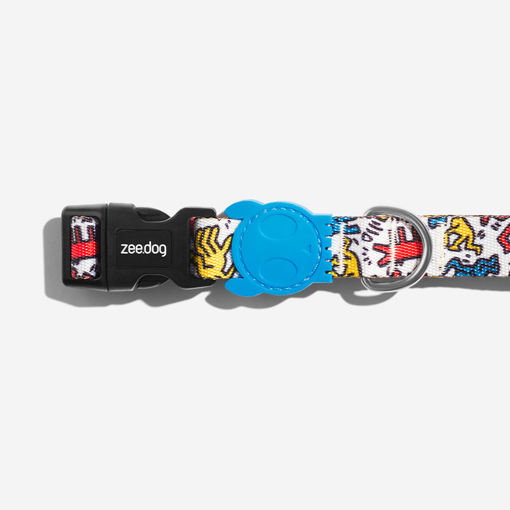 Keith Haring x Zee.Dog - Pop Gang Dog Collar