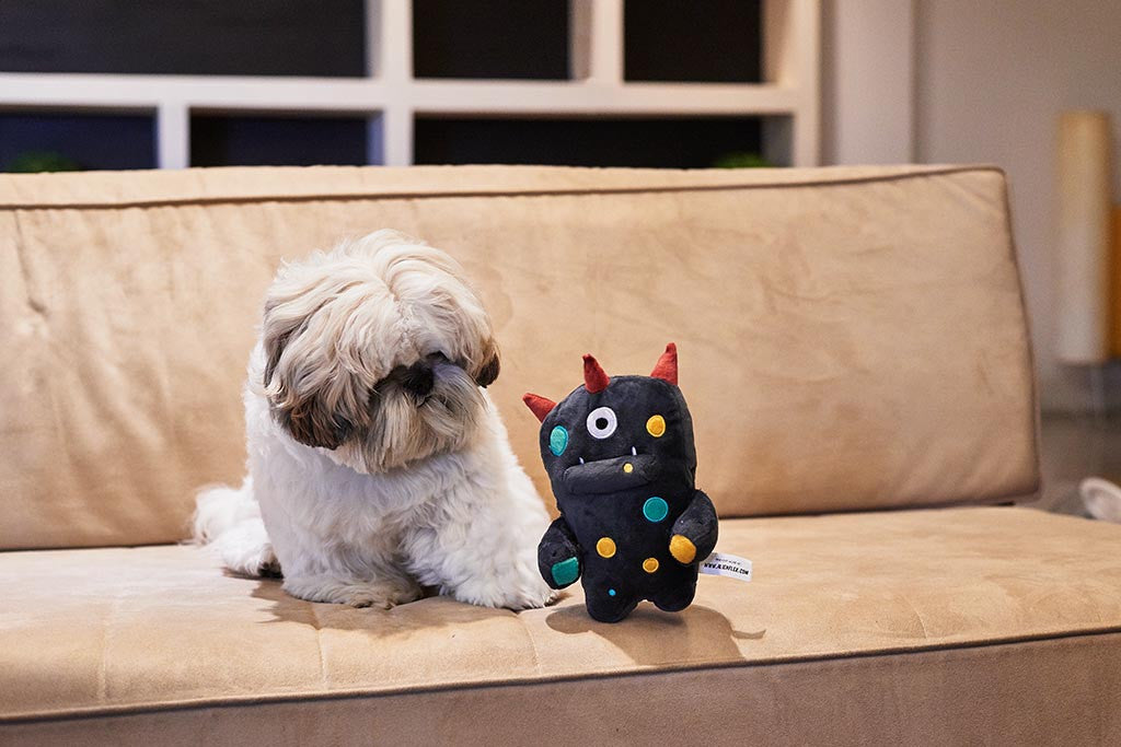 Ghim Alien Flex Plush Squeaky Dog Toy – Indoor Dog Toy with Squeaker ...